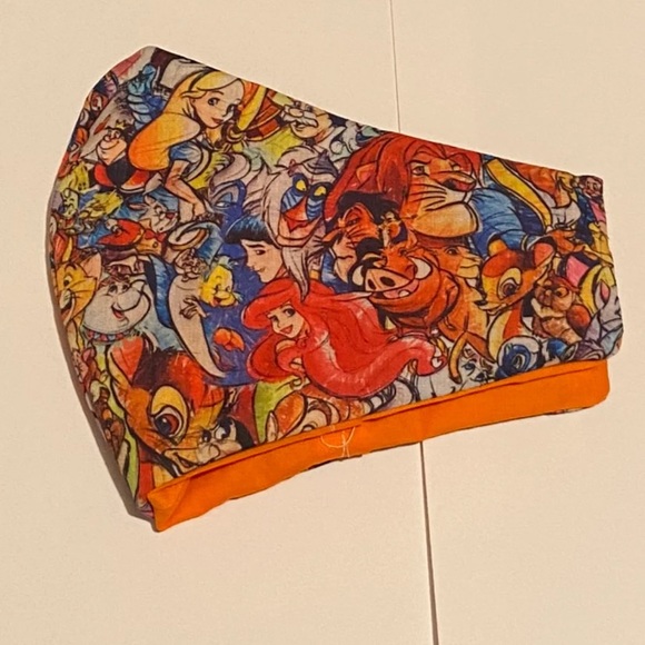Hand Crafted | Accessories | Disney Sketch Ariel Face Mask Olson | Poshmark